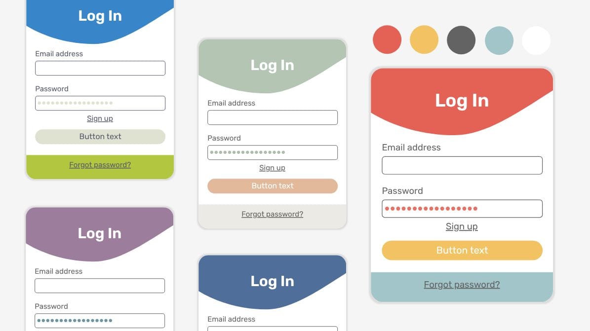 Web design color theory: How to build brands and improve UX with color