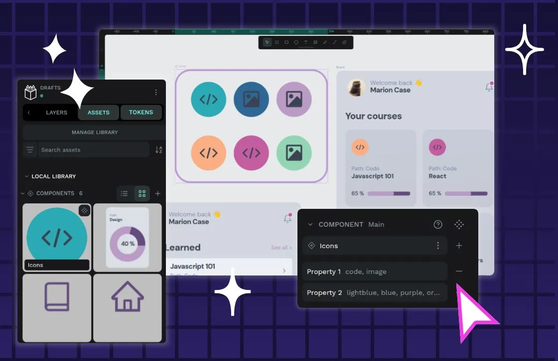 Tutorial: How to use components and shared libraries
